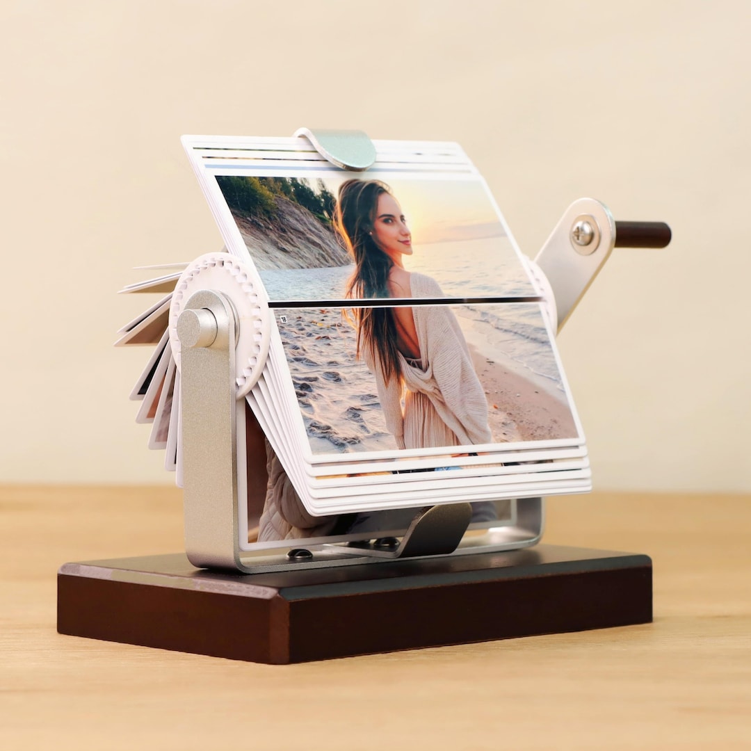 Personalized Flip Book - Photo/video Rotating Albums, Memory in Motion ...