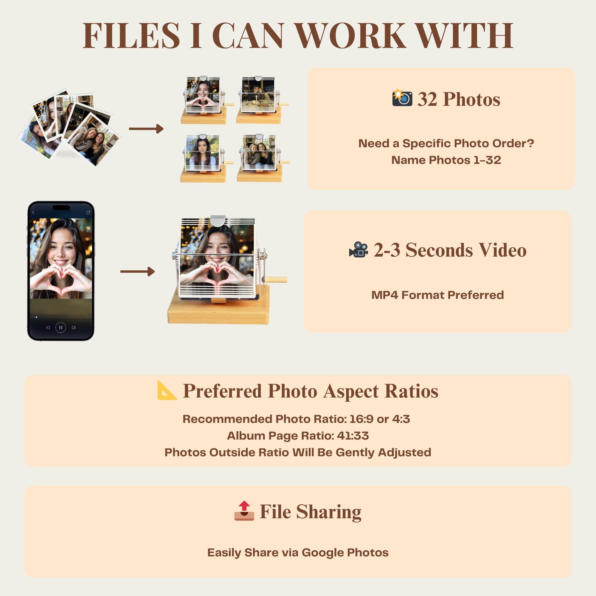 Personalized Flip Book From Your Memories - Custom Movie Book From ...