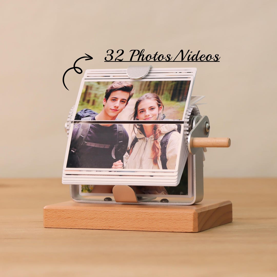 Personalized Rotation Photo Album,photo/video Rotating Albums,memory in ...