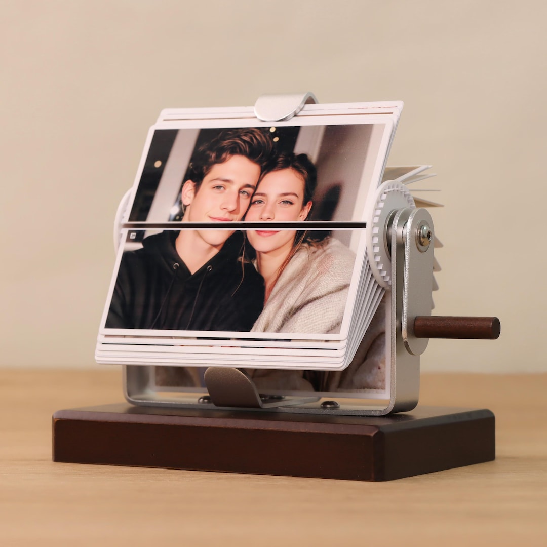 Custom Flip Book Frame Animation Machine - Photo/video Rotating Albums ...
