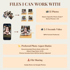 Custom Flip Book Frame Animation Machine - Photo/video Rotating Albums ...