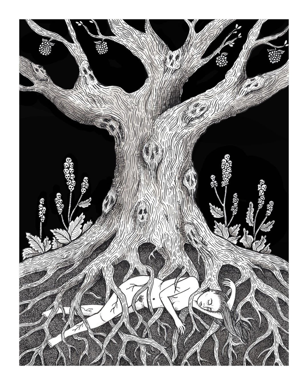 Poison Tree - 8x10 Archival Dark Art Print - Etsy
