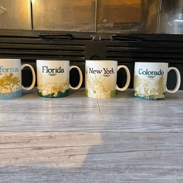 Starbucks City Mugs - Etsy