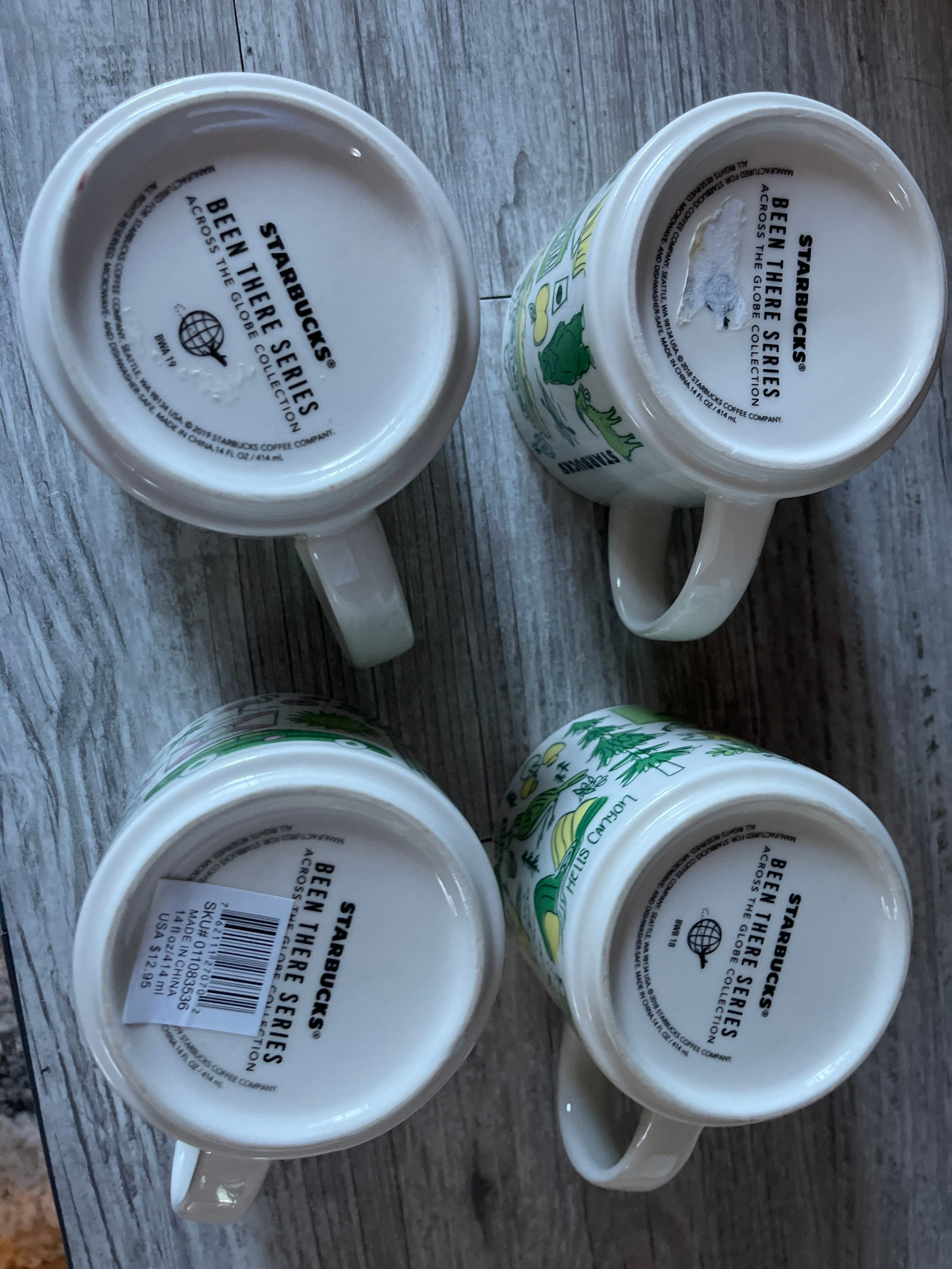 Been There Mug Series From Starbucks You Pick Shipping is Free - Etsy