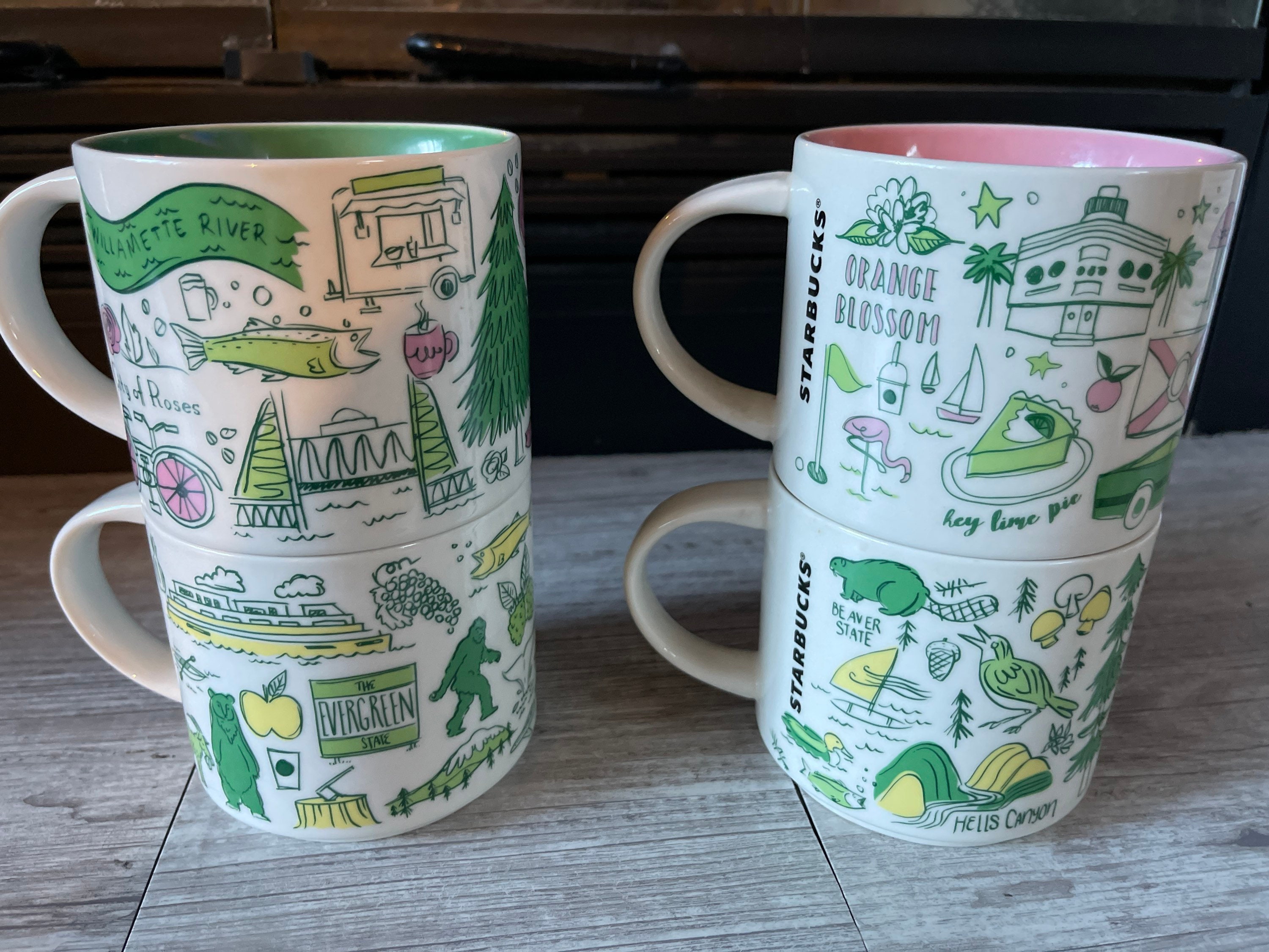 Been There Mug Series From Starbucks You Pick Shipping is Free - Etsy