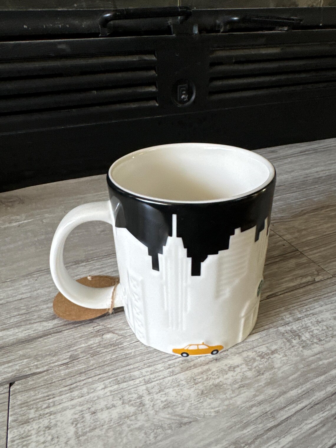 Rare Starbucks New York City Collectors Mug 2012 City Relief Series B&W ...