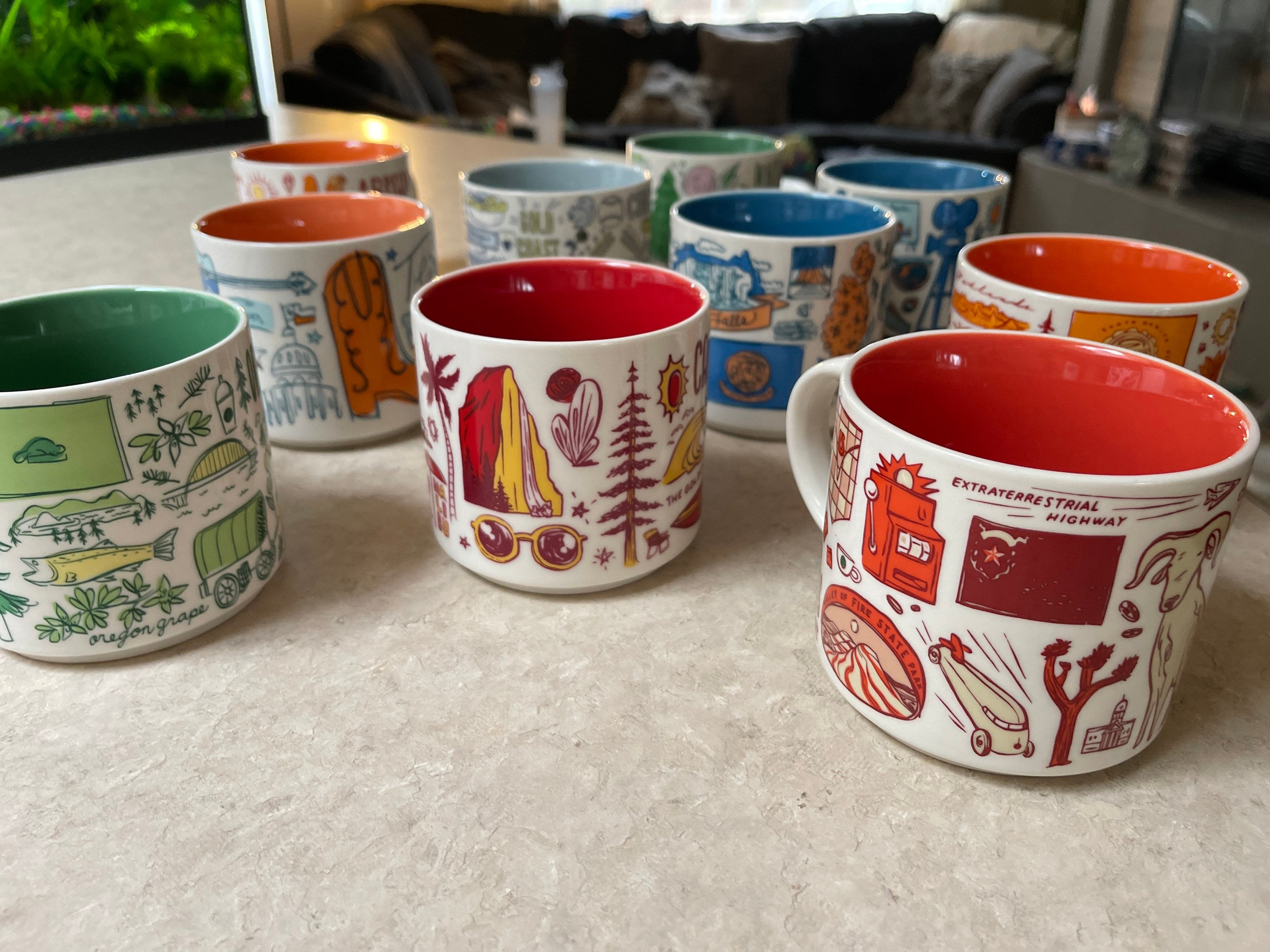 Starbucks Been There Series Collectible Mugs 14 Oz - Etsy