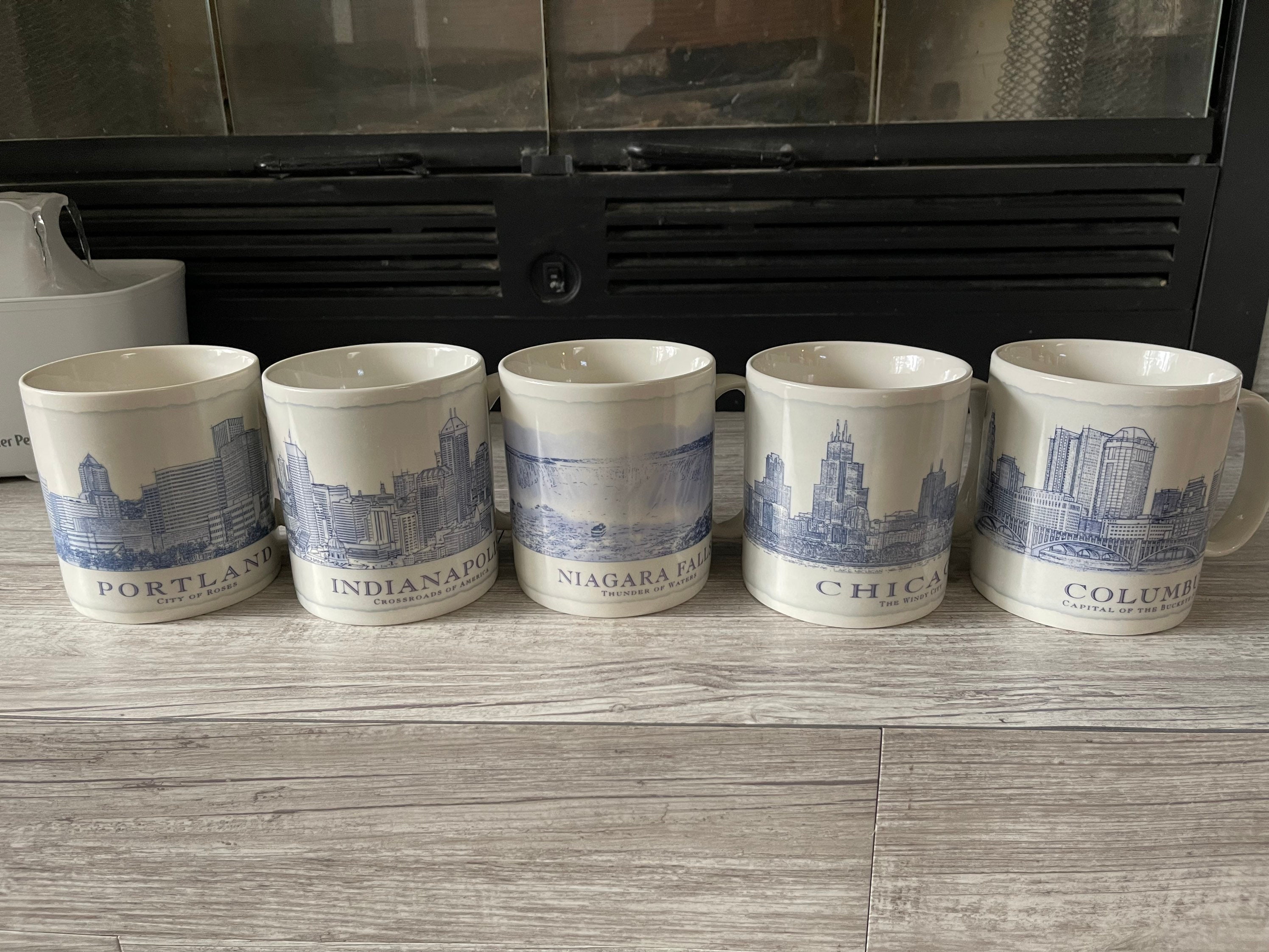 2006/2007 Starbucks City Of, State of 18 Ounce Coffee Cup Mug - Etsy