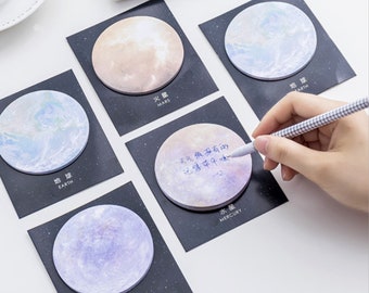 Space Sticky Notes | Etsy