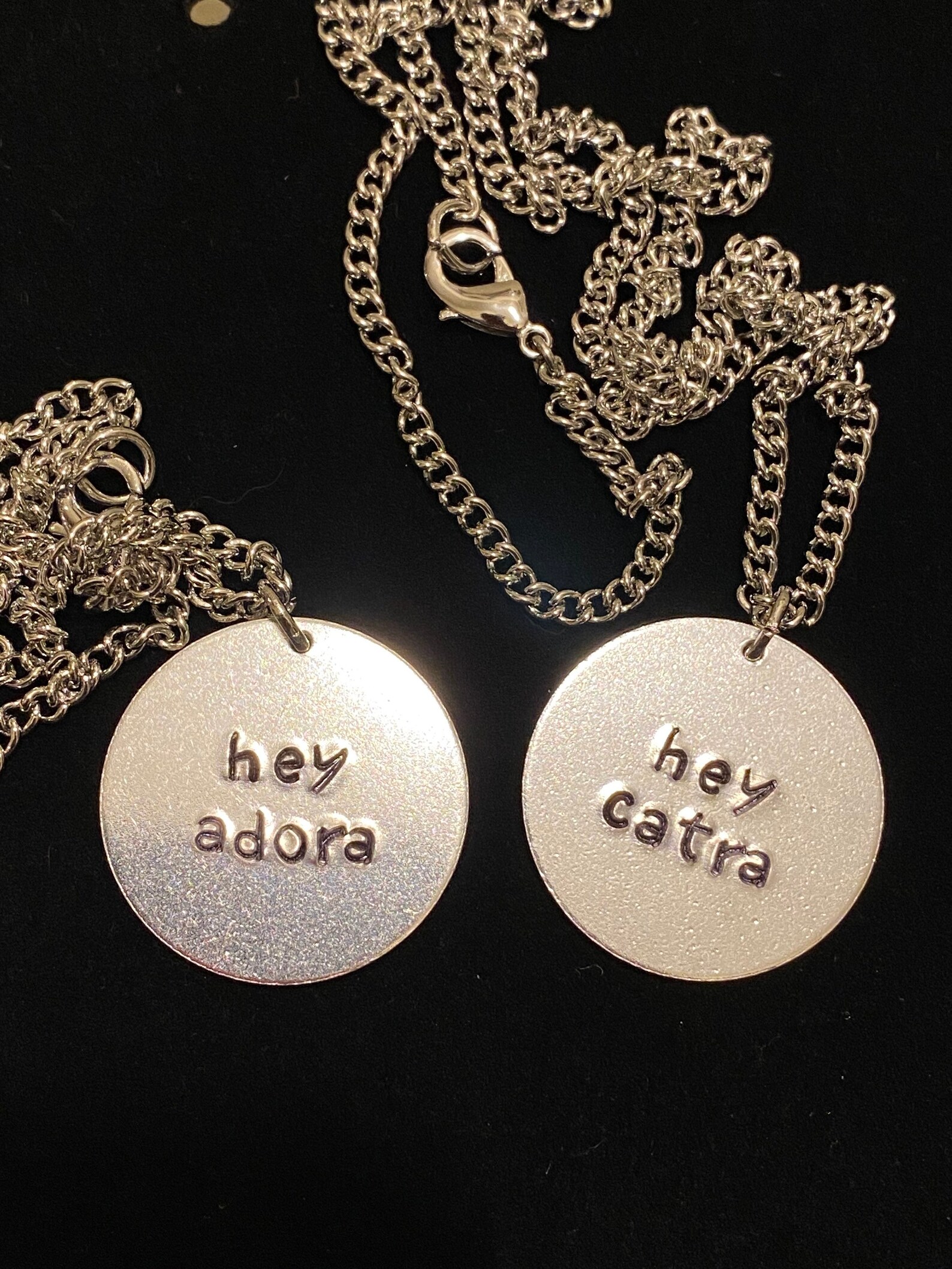 Hey Catra & Hey Adora BFF Necklace Set - Etsy