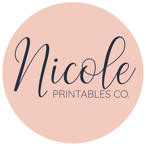 NicolePrintablesCo - Etsy UK