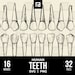 Human Teeth SVG PNG Bundle, Hand-drawn Permanent Teeth, Deciduous Teeth ...