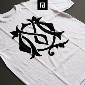 Vintage MA-MZ Monograms SVG Png Collection, Arabesque Embroidery Font ...