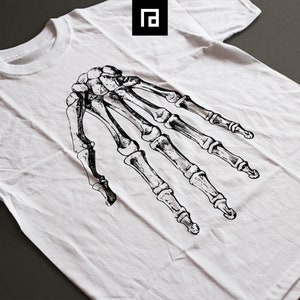 Hand Drawn Human Skeleton Bones SVG PNG Bundle 2, Anatomical Art ...