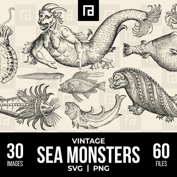 Vintage Lizards SVG PNG Bundle, Hand Drawn Reptile Vector Graphics ...