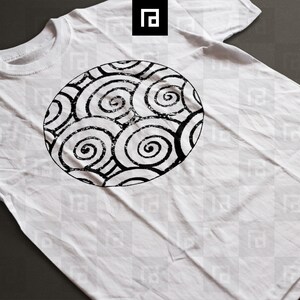 Circle Waves Svg Png Bundle 1, Vintage Hand-drawn Ocean Waves Svg ...