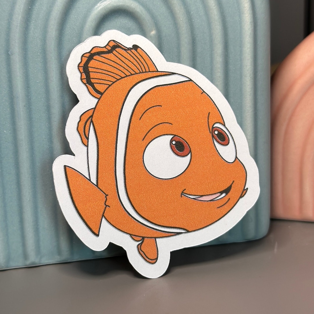 Nemo Sticker Disney Finding Nemo Clown Fish Marlin - Etsy