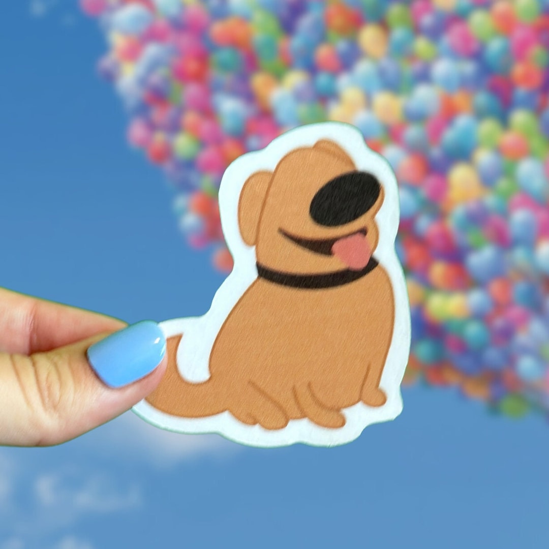 Dug Sticker Pixar up Dog Kevin Carl Balloon House Carl & Ellie ...