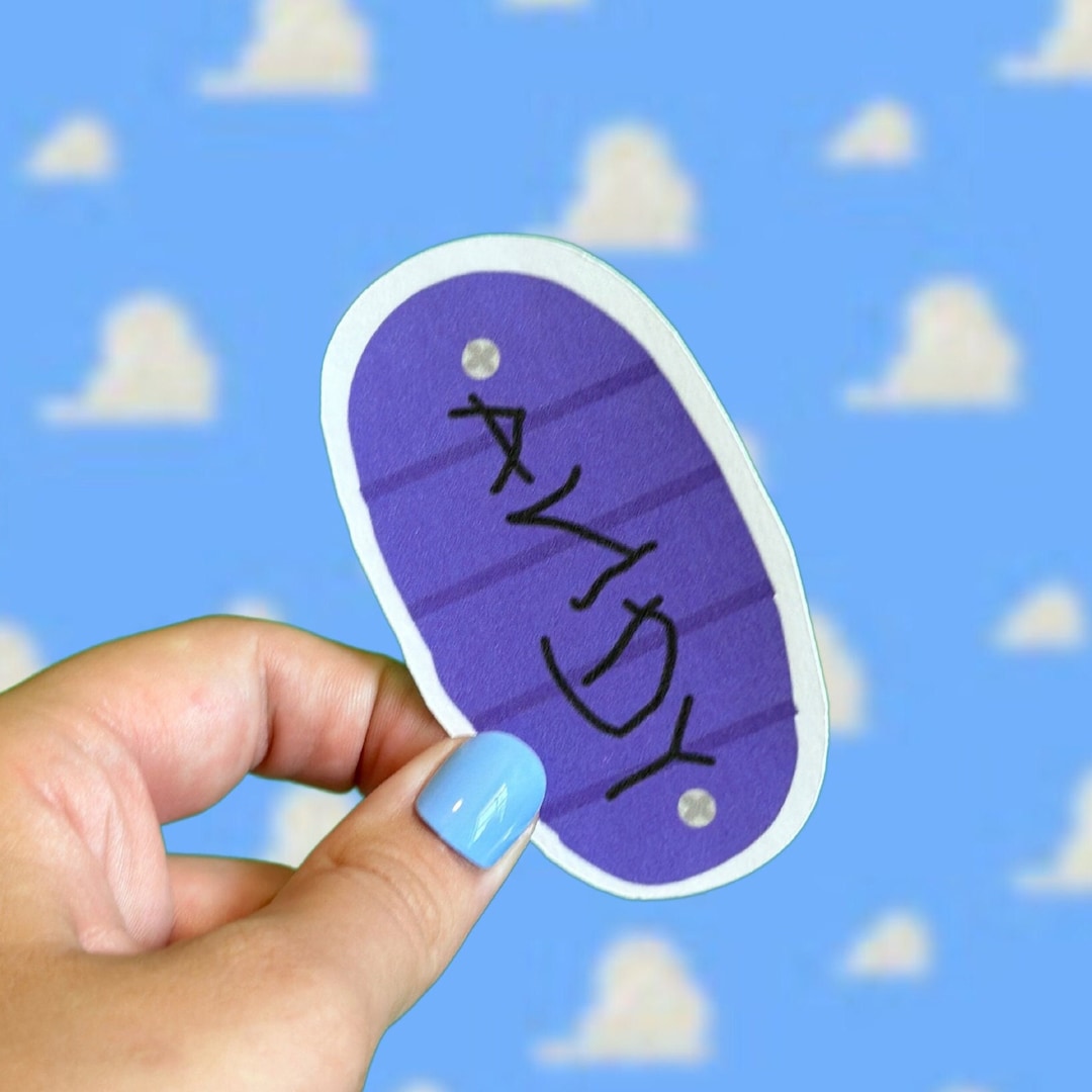 Toy Story Sticker Buzz Boot Andy Woody Disney Pixar Laptop Decal ...