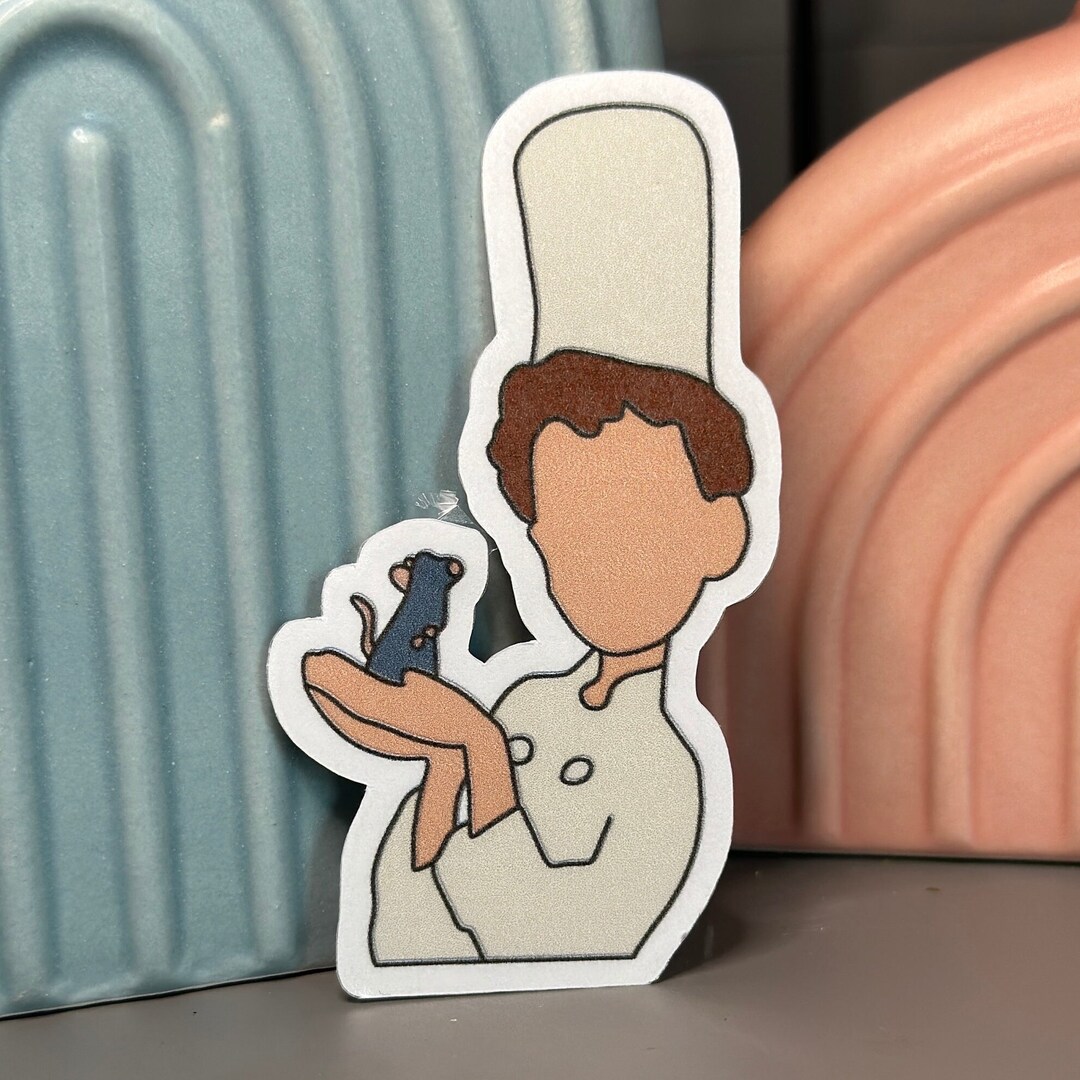 Ratatouille Sticker Disney Silhouette Outline Remi Waterproof Vinyl ...