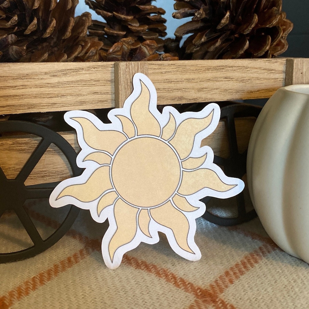 Tangled Sun Sticker Disney Princess Rapunzel Lantern - Etsy