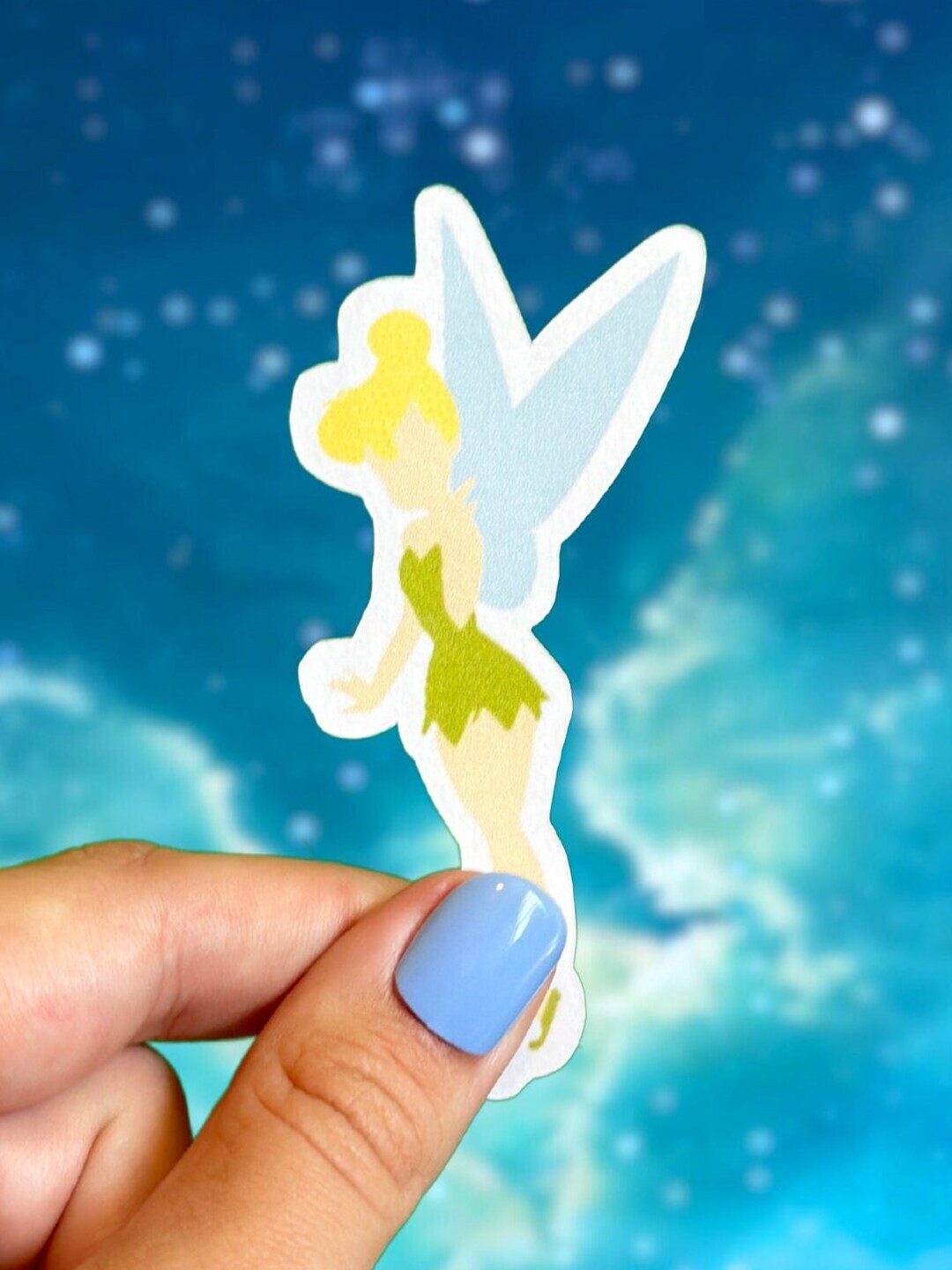 Tinker Bell Sticker Neverland Peter Pan Disney Waterproof Vinyl ...