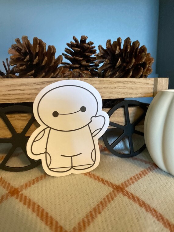Baymax Sticker Disney Big Hero Six Tadashi Hamada - Etsy