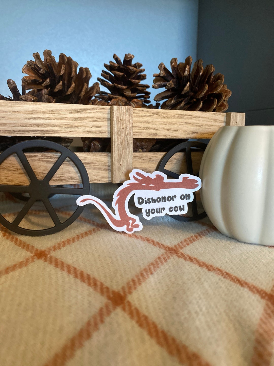 Dishonor Sticker Mushu Mulan Dragon Dishonor on You - Etsy