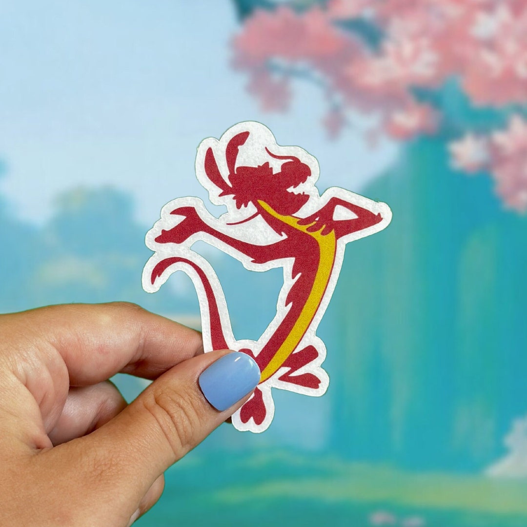 Mushu Sticker Dishonor Mulan Dragon Dishonor on You Disney Princess ...