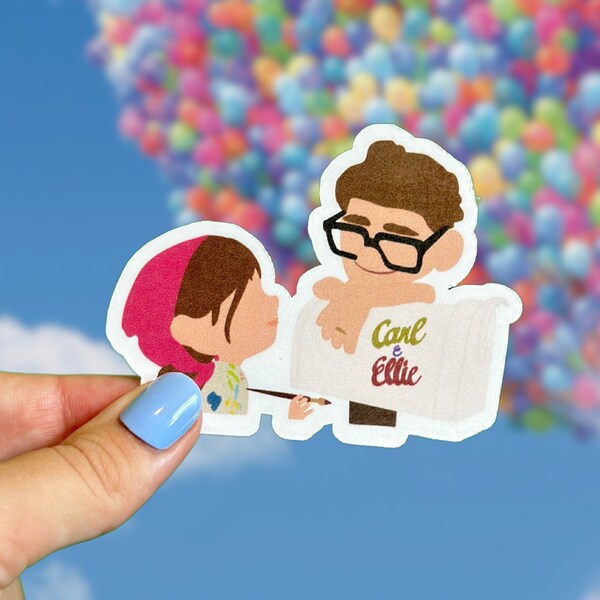 Pixar up Mailbox Sticker - Etsy