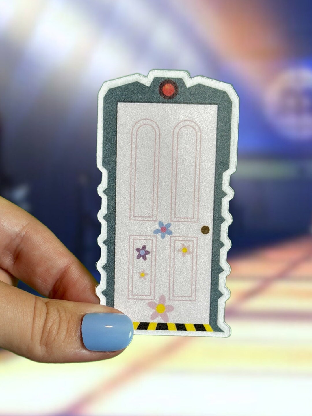 Monsters INC: Boo's Door Sticker Disneyland Pixar Mike Wazowski Sully ...