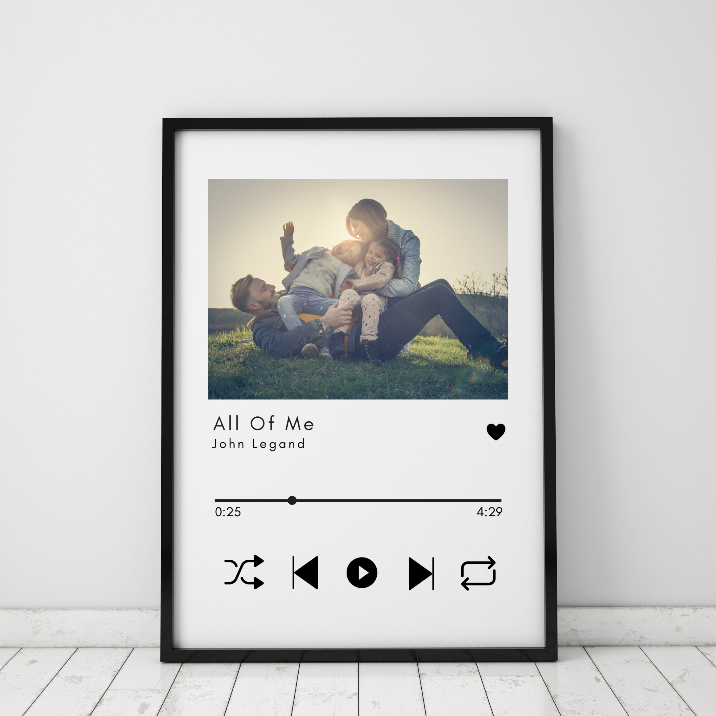 Personalized Spotify Poster Print album cover art wall art | Etsy