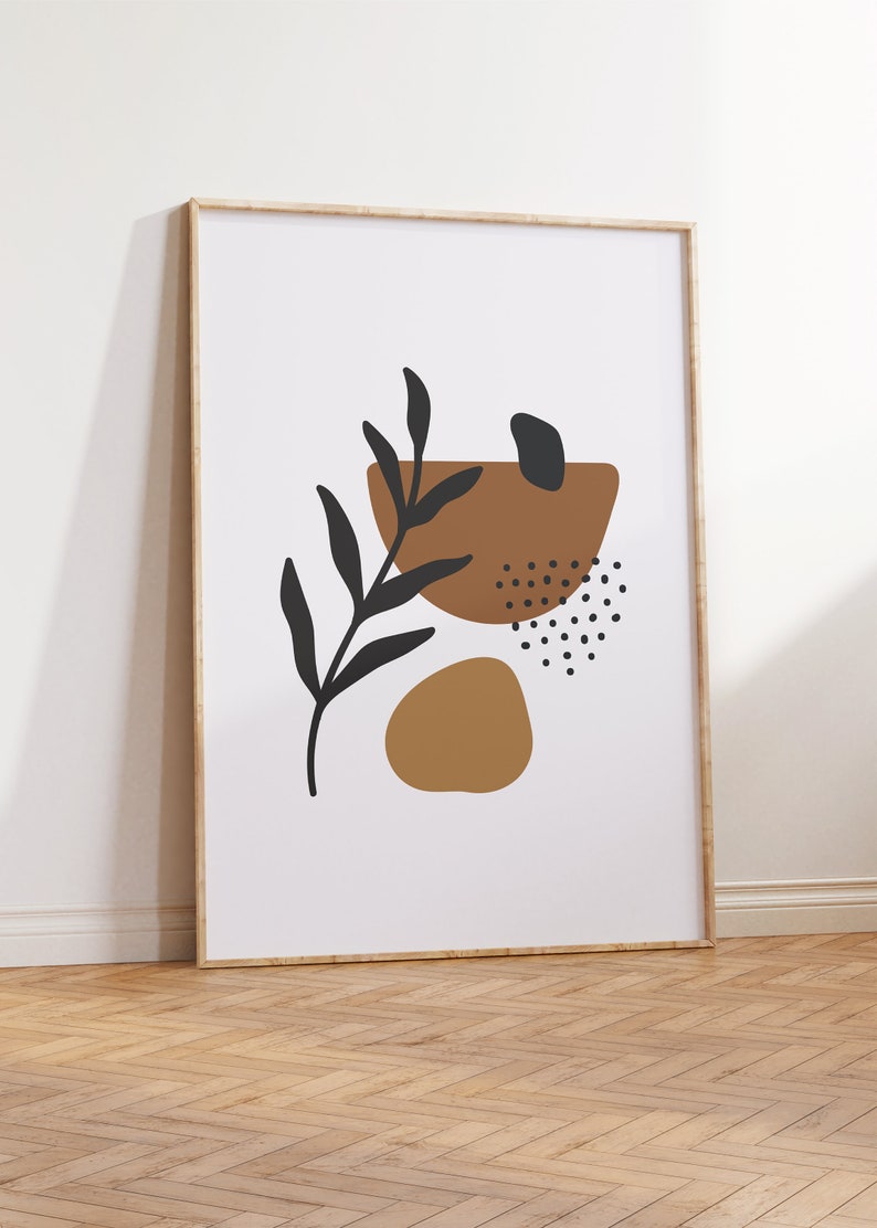 Modern Boho Prints Set of 6 Boho Print Set Botanical - Etsy