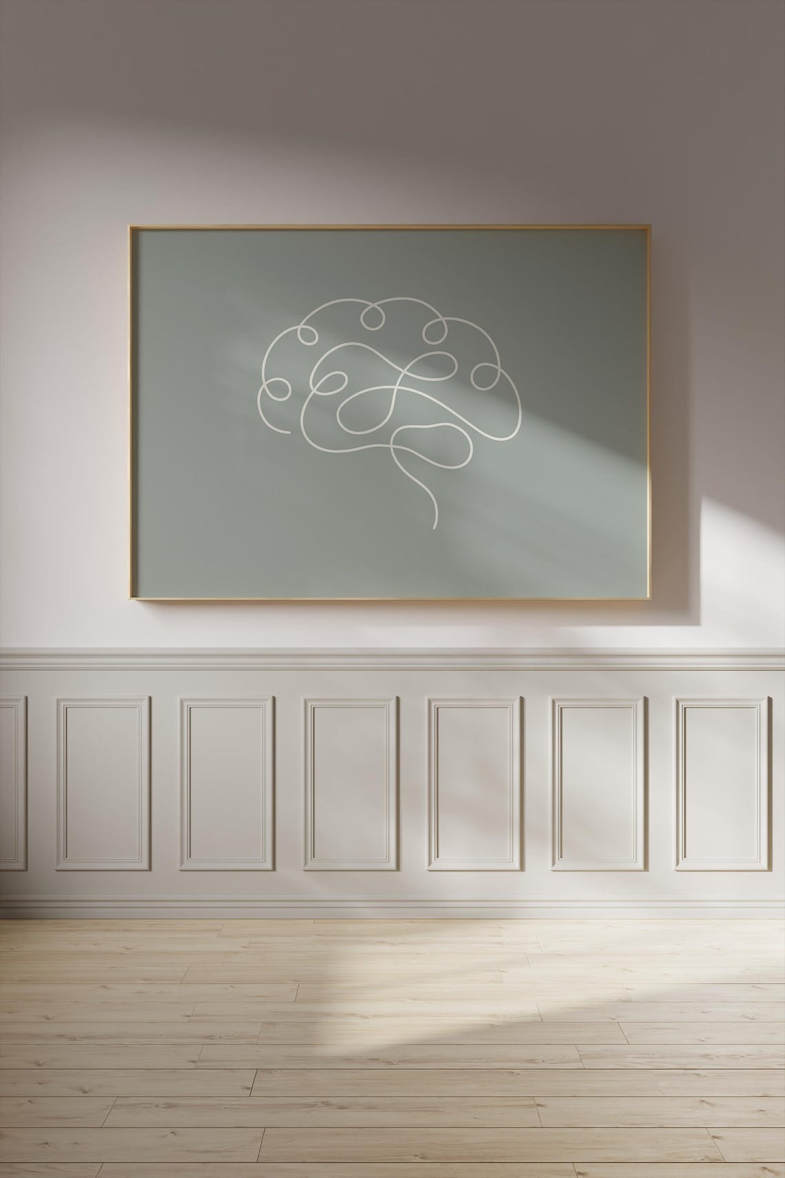 Brain Wall Art, Psychology Print, Neuroscience Printable, 4 Color ...