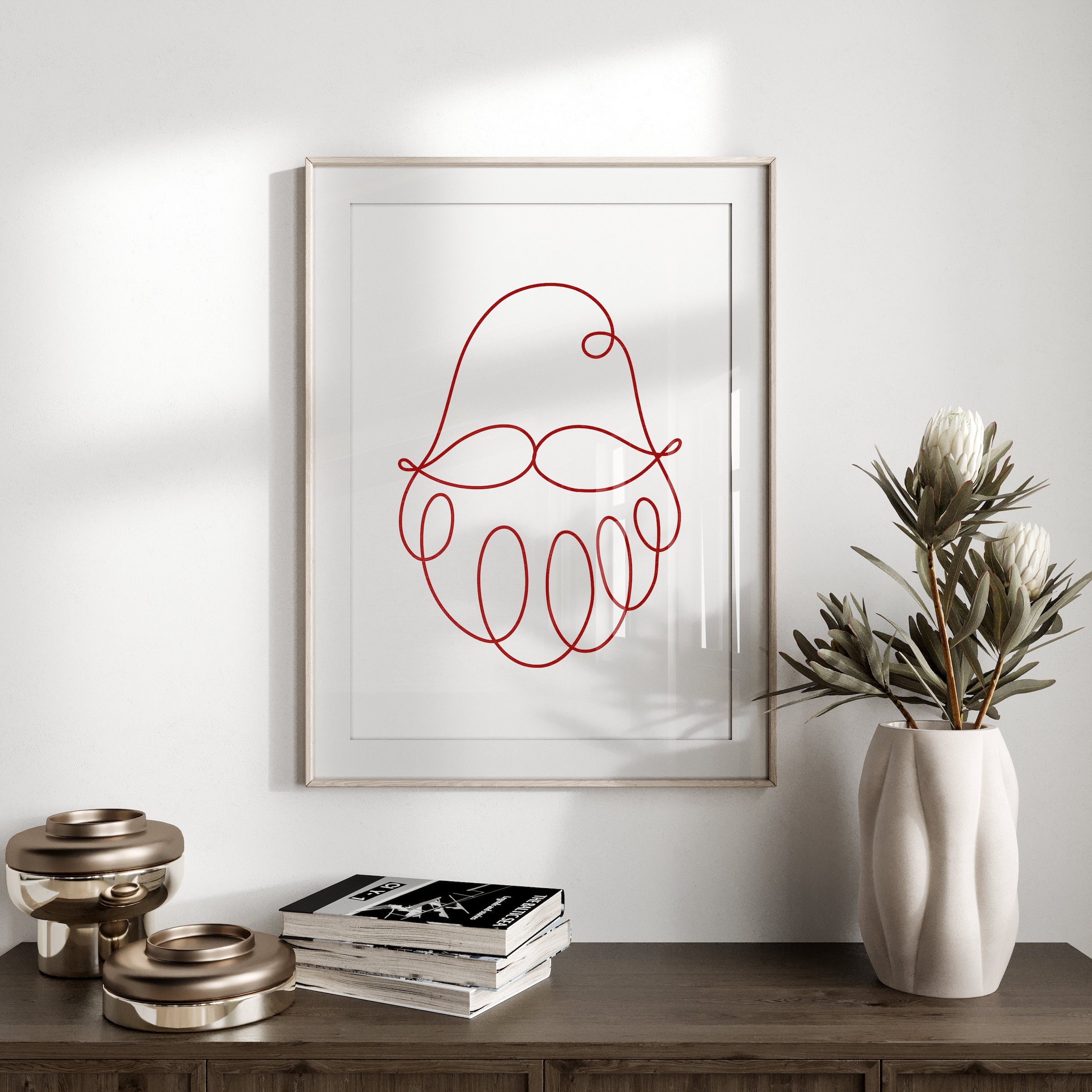 Christmas Wall Art Christmas Printable Set Christmas Prints - Etsy