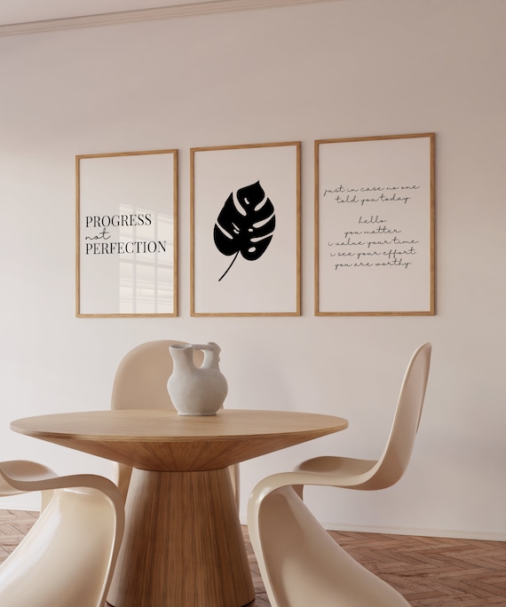 Minimalist Office Wall Art Home Office Prints Trendy Office | Etsy