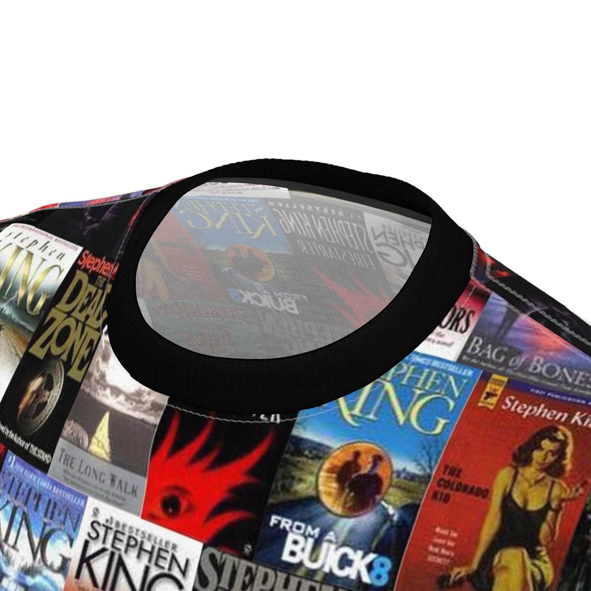 Stephen King Fan Book Cover Shirt Stephen King Bibliophile - Etsy