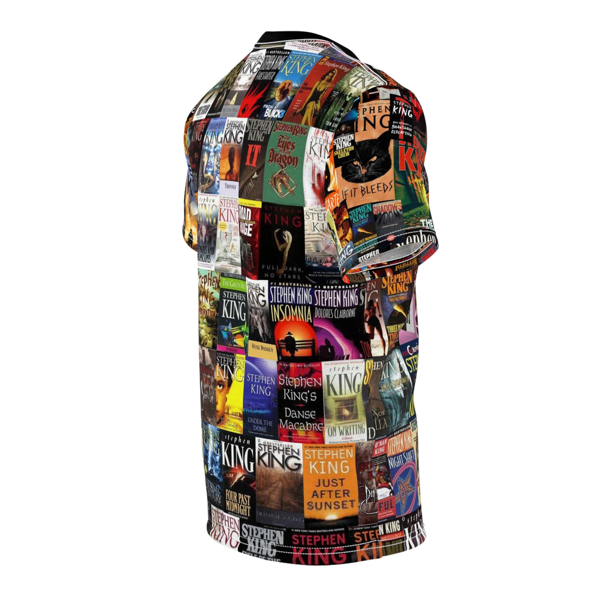 Stephen King Fan Book Cover Shirt Stephen King Bibliophile - Etsy