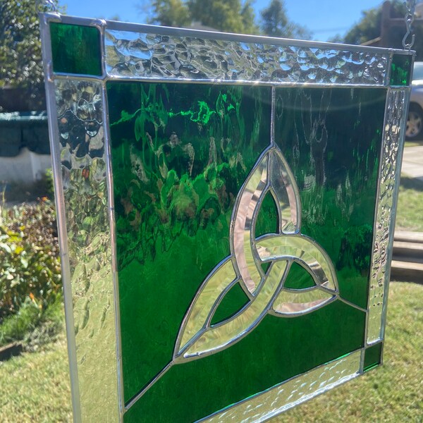 Celtic Knot Stained Glass - Etsy