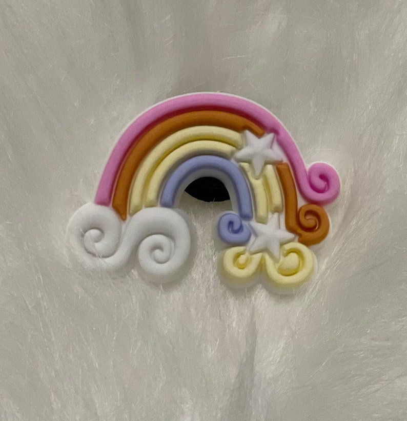 Rainbow Croc Jibbitz - Etsy