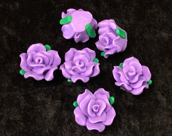 Fimo Flower Beads - Etsy