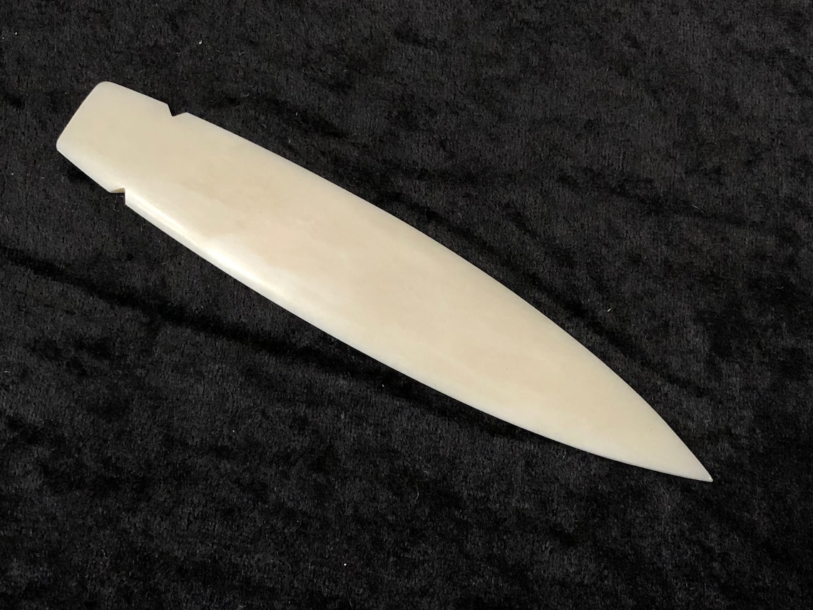 Hand Carved Water Buffalo Bone Spear Head Made in India 1 Piece - Etsy