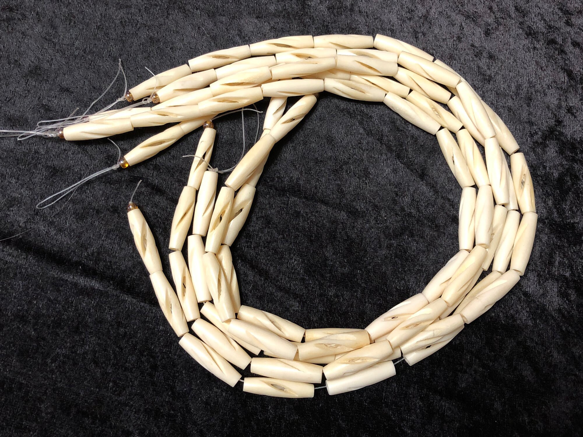 1 Hand Carved Native American Style White Cattle Bone - Etsy