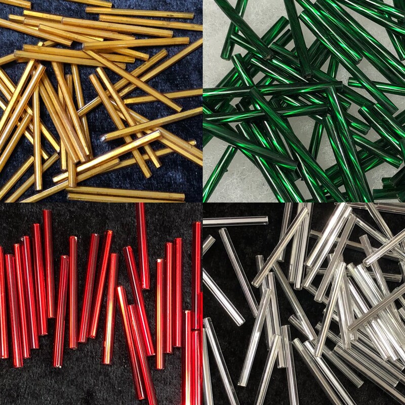 Vintage Bugle Beads - Etsy