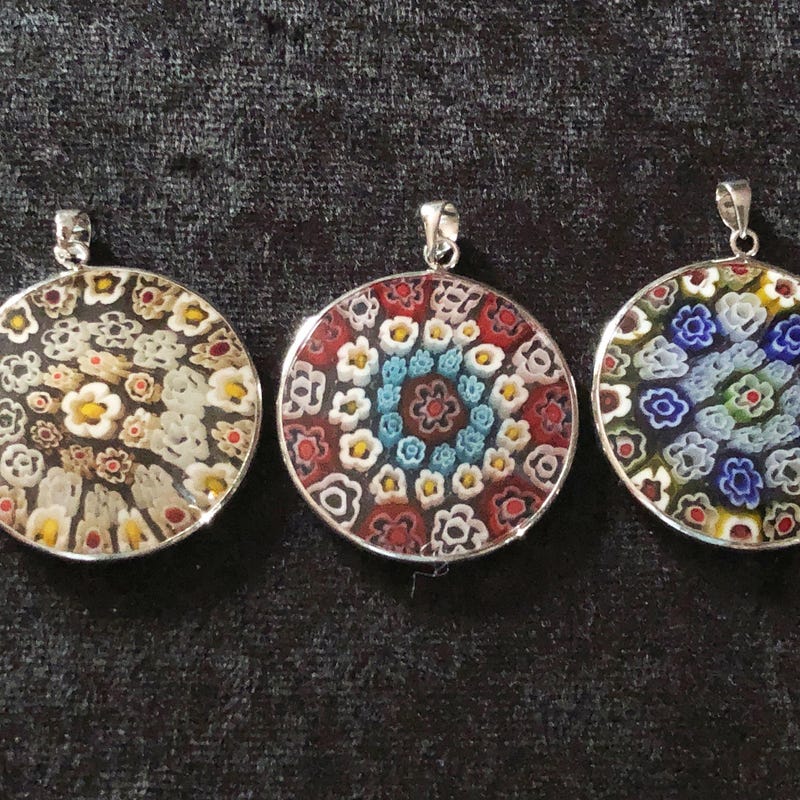 Custom Glass Pendant - Etsy