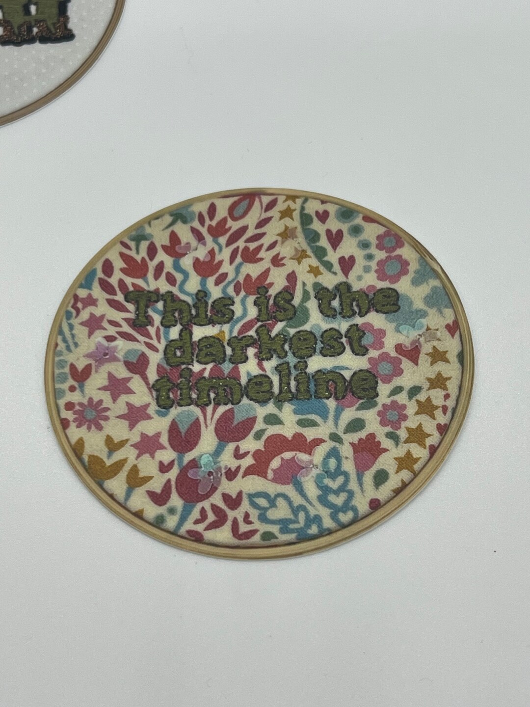 Sticker, Darkest Timeline, Community, Abed, Hand Embroidery, Embroidery ...