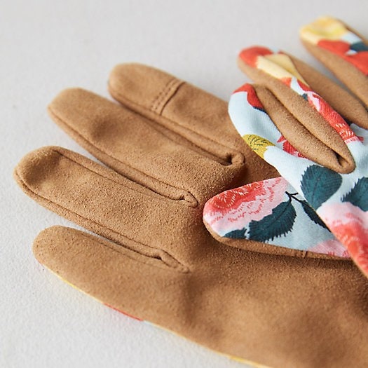 Floral Garden Gloves Gift Set: Arm Saver Gloves & Shea Butter Soap - Etsy