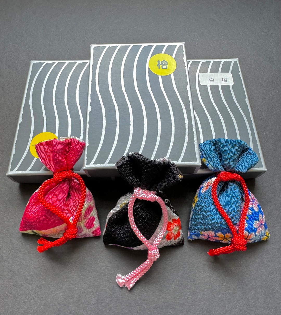 Japanese Nioi Bukuro Sachet Bag: Lavender, Sandalwood, Cypress - Etsy