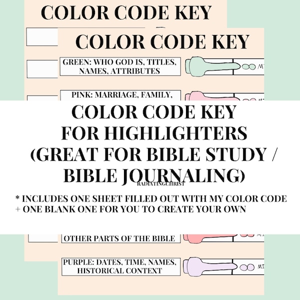 Bible Highlighter - Etsy