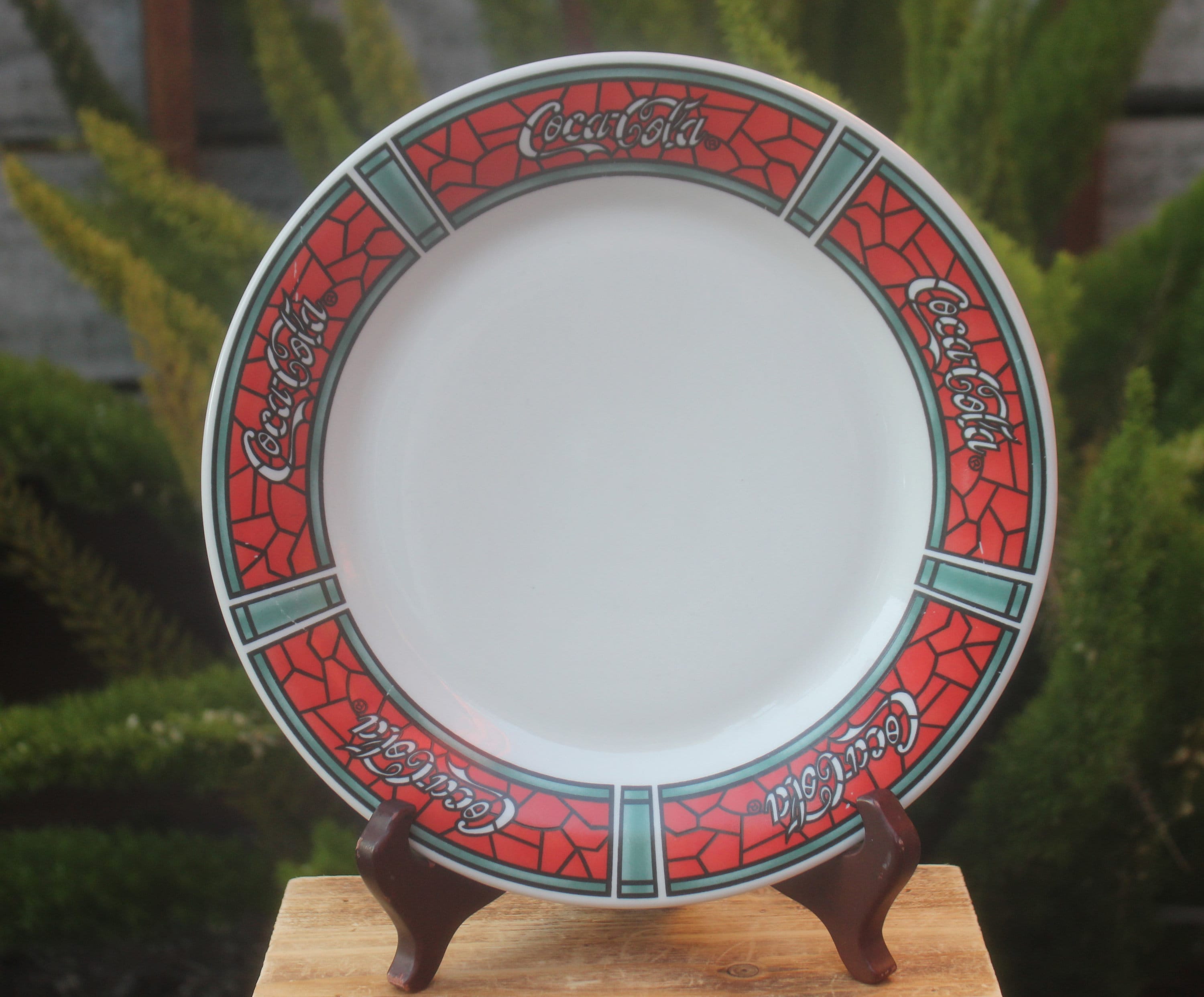 Set of 2 Vintage Coca Cola Dinner Plates Gibson 1996 Large | Etsy